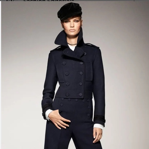 Zara | Jackets & Coats | Zara Jacket From Steven Meisel Collection ...